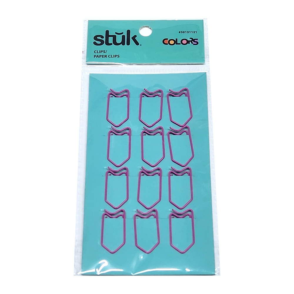 Clips Stuk Colors 12 piezas | Back To School | OfficeMax - Office Max
