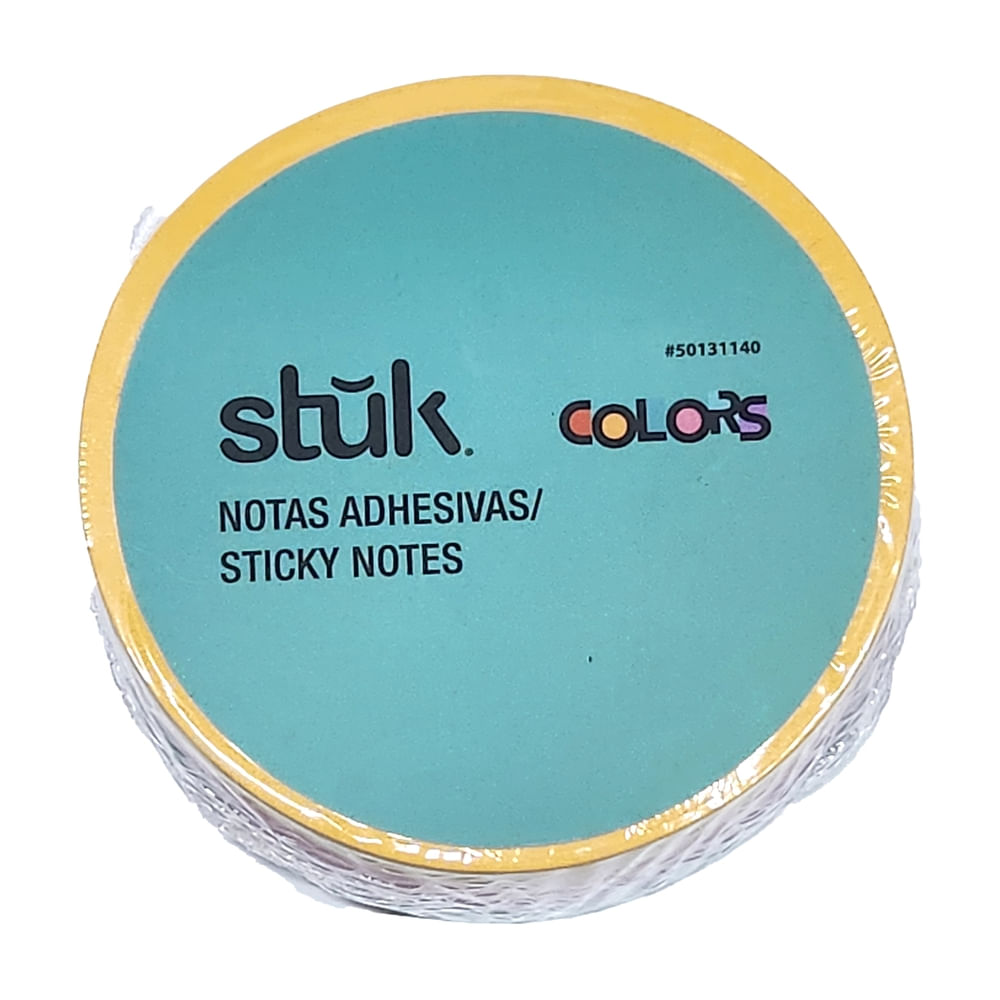 Notas Adhesivas Stuk Colors Redondas 200 hojas | Back To School ...