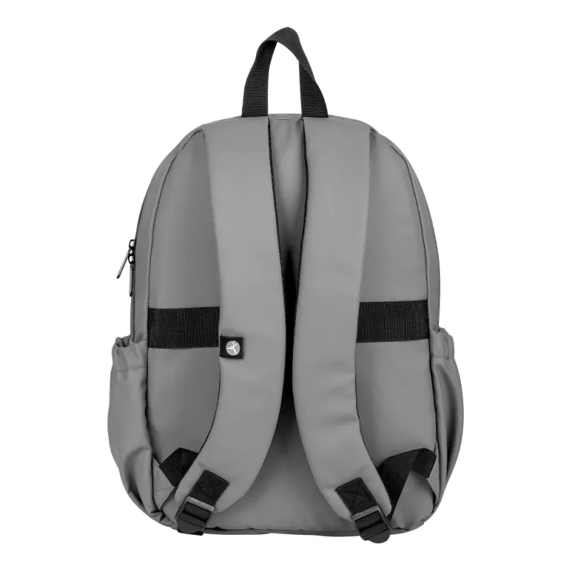 Backpack TechZone | Style | Gris | Moderna y resistente - Office Max
