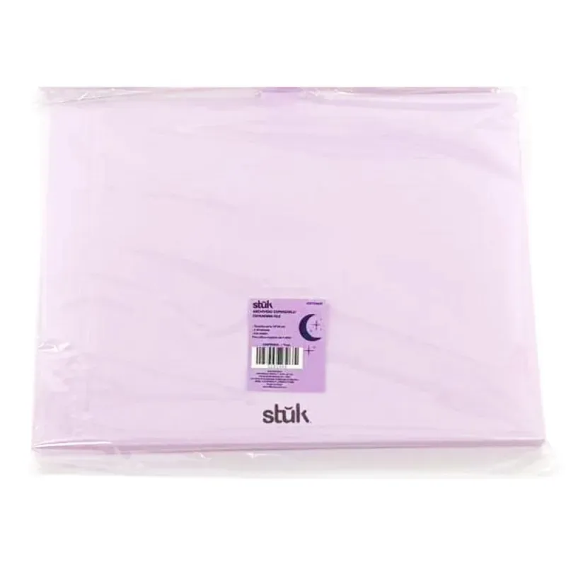 Archivero morado expandible 8 divisiones | Constelaciones - Office Max