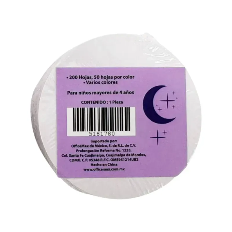 Notas adhesivas constelaciones | Varios Colores | 200 hojas - Office Max