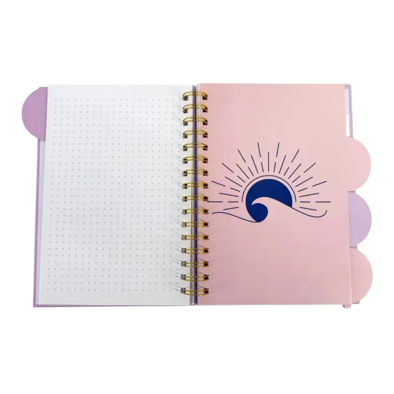 Cuaderno profesional lila 76H | Colección constelaciones - Office Max
