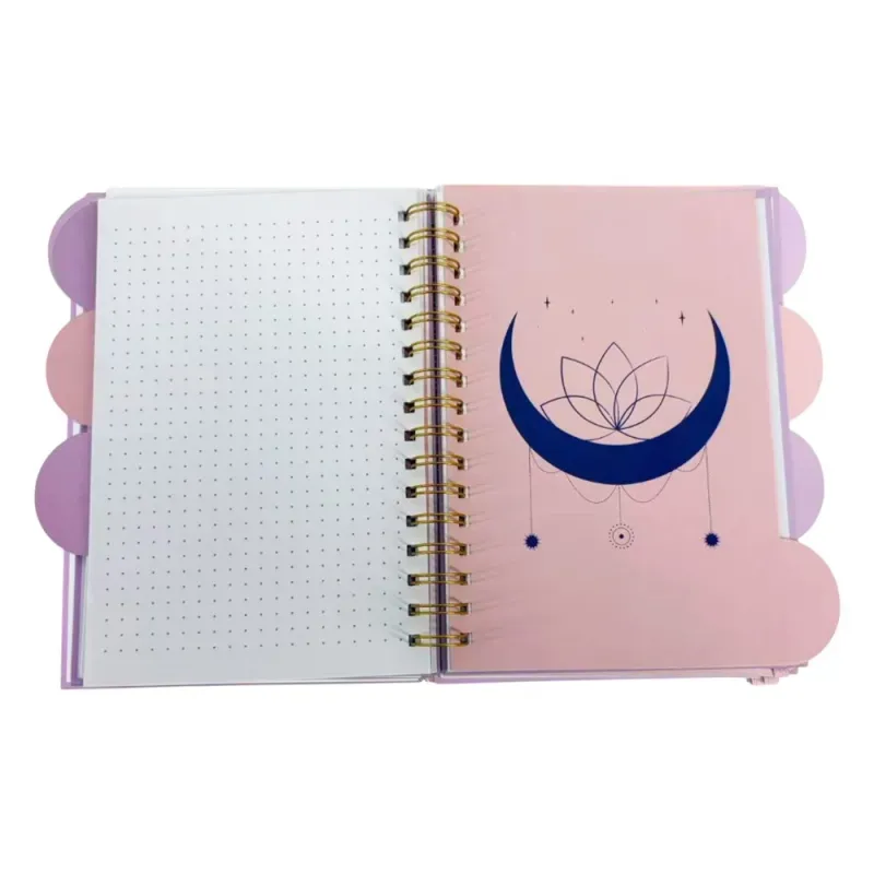 Cuaderno profesional lila 76H | Colección constelaciones - Office Max