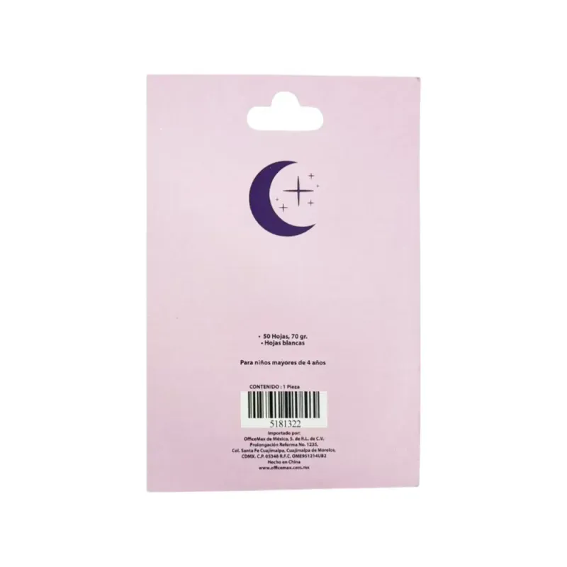 Cuaderno pocket rosa | Colección constelaciones - Office Max