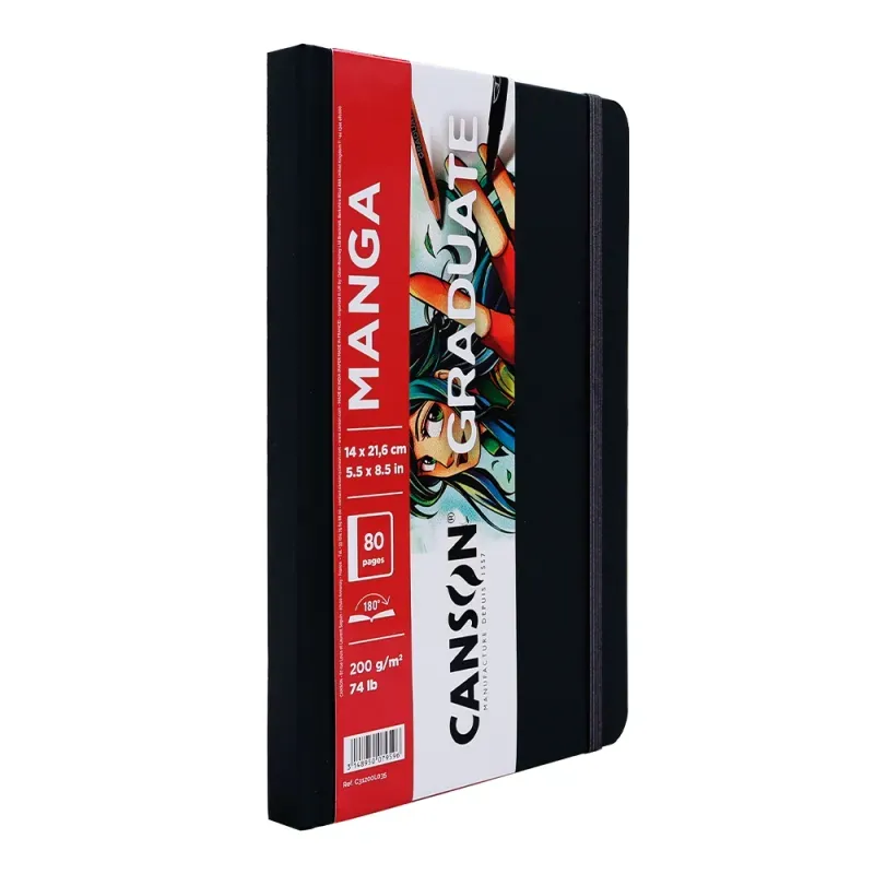 Bloc Graduate manga | 200 g | 14 x 21.6 cm | Artistas pro - Office Max