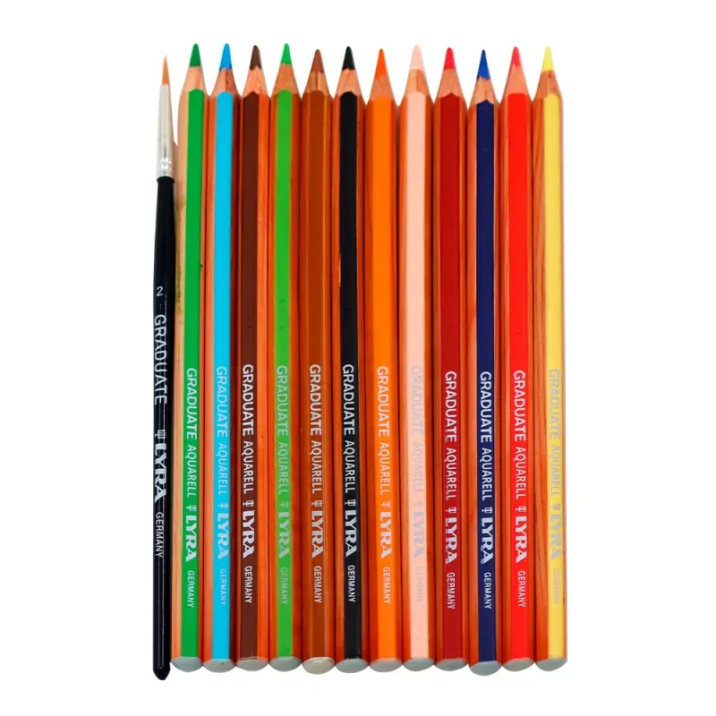 Lata de acuarelas Lyra Graduate | 12 colores | Premium - Office Max