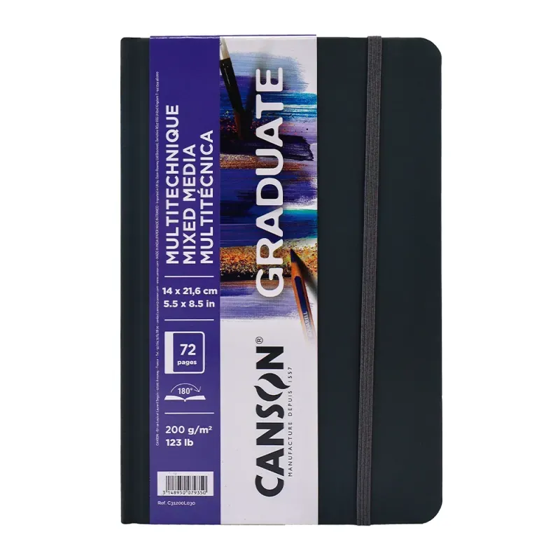 Bloc para técnicas mixtas 36H | 14 x 21.6 cm | Dibujo - Office Max